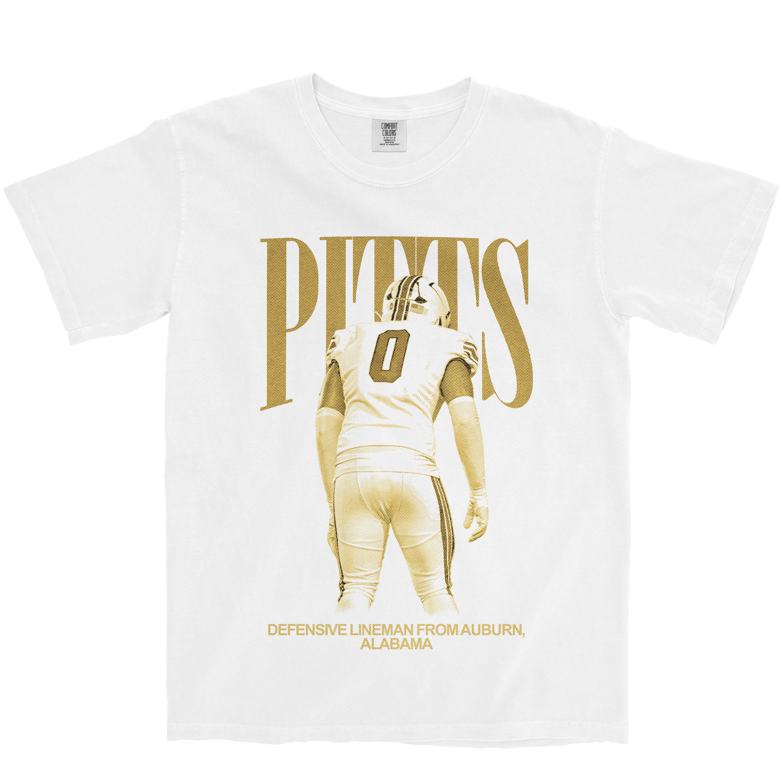 CALEB PITTS VINTAGE WHITE TEE – Only Fresh Designs