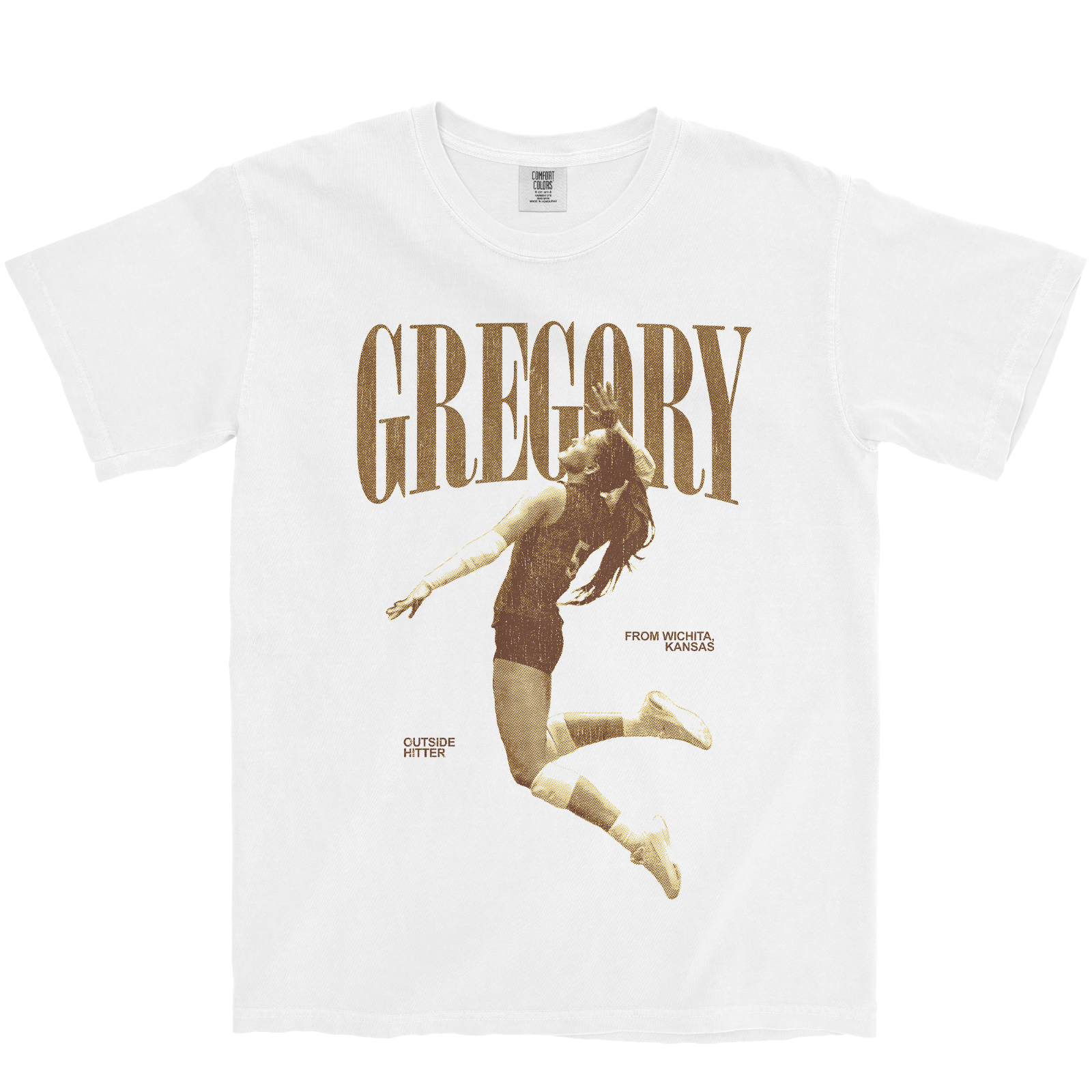 JILLIAN GREGORY VINTAGE WHITE TEE – Only Fresh Designs