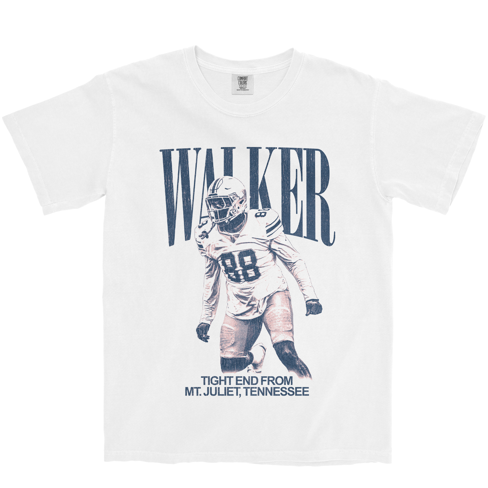 MONTRELL WALKER VINTAGE WHITE TEE – Only Fresh Designs