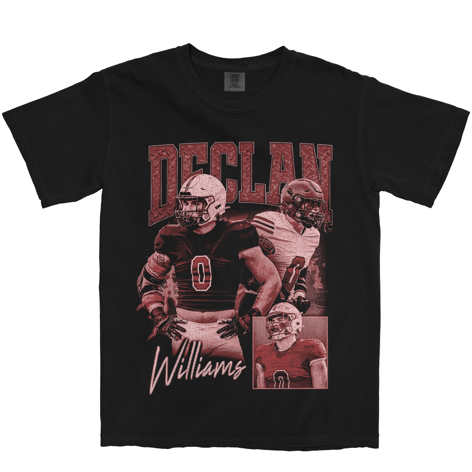 DECLAN WILLIAMS GRAPHIC BLACK TEE – Only Fresh Designs