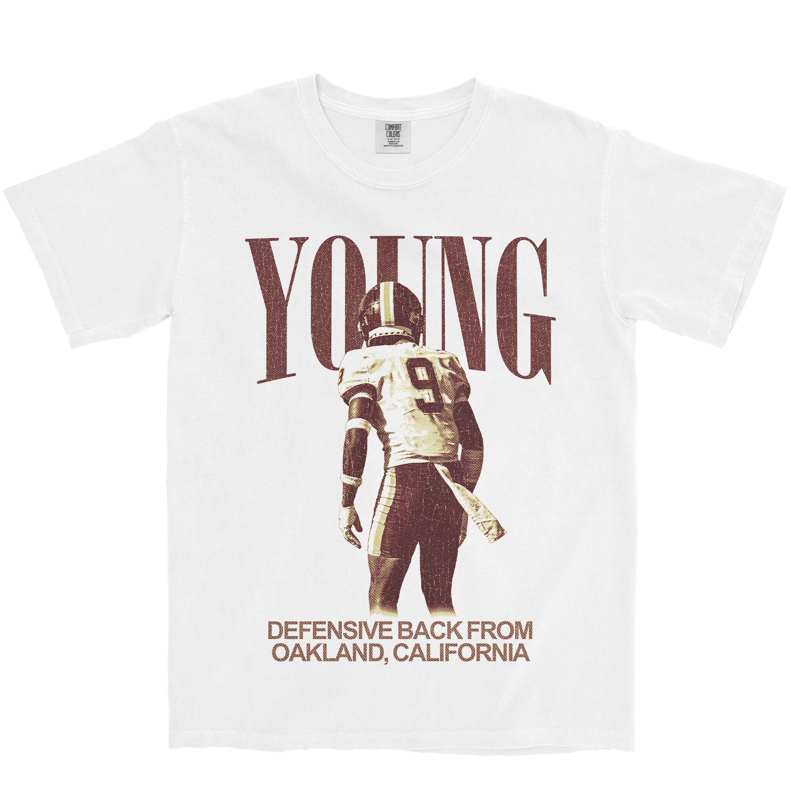 TASEAN YOUNG JR. VINTAGE WHITE TEE – Only Fresh Designs