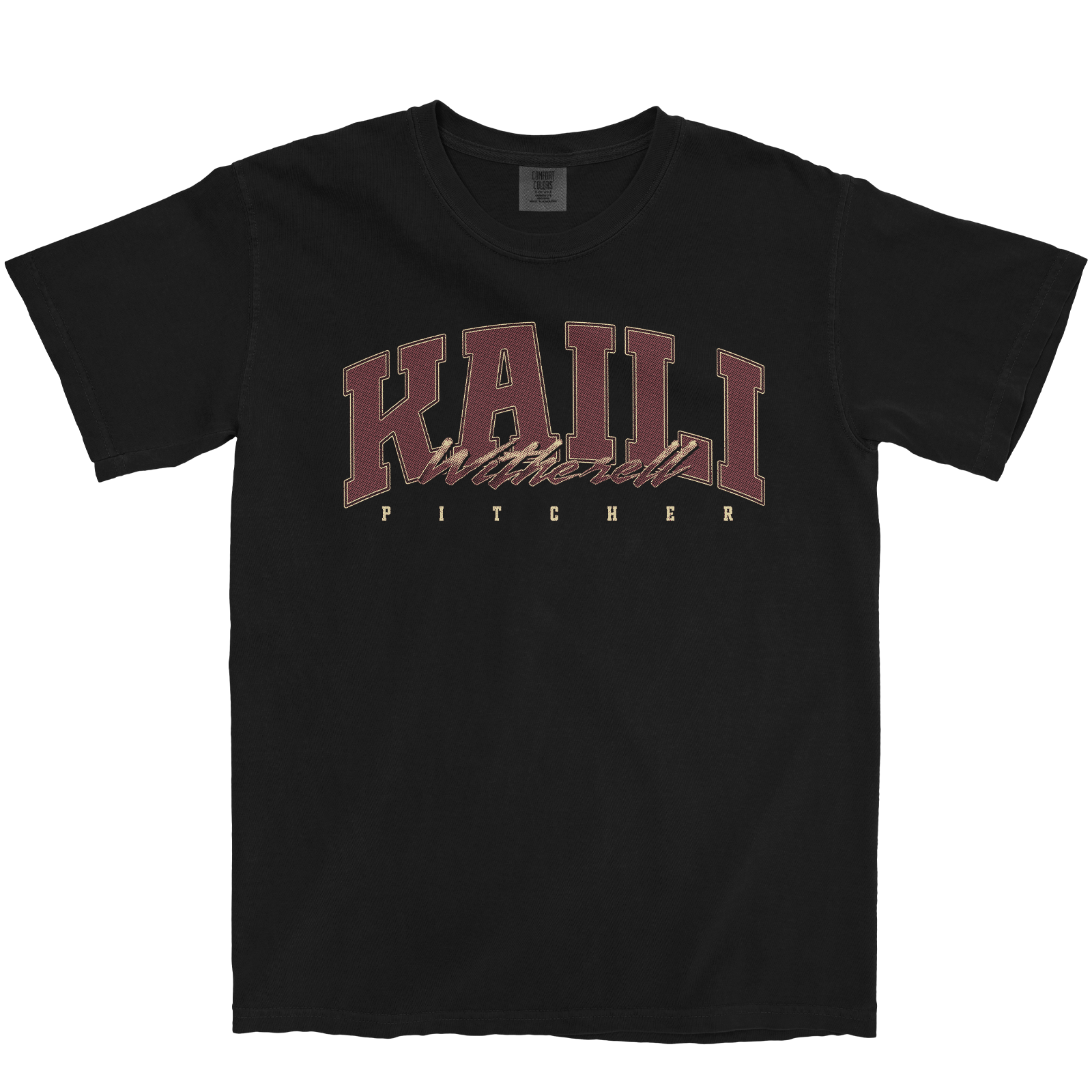 KAILI WITHERELL RETRO BLACK TEE – Only Fresh Designs